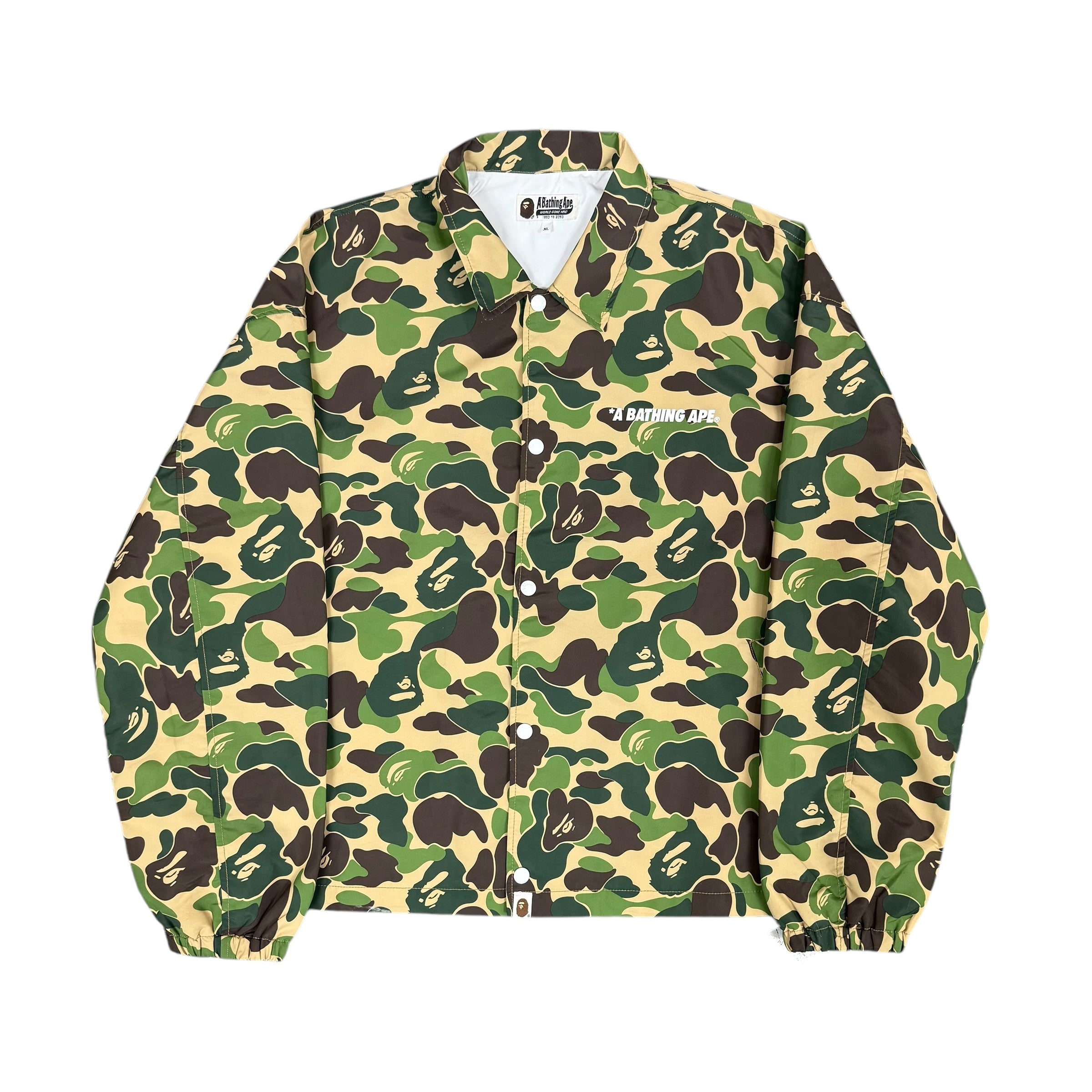 Bape ABC Camo Relaxed Coach Jacket – Good Times Online Store
