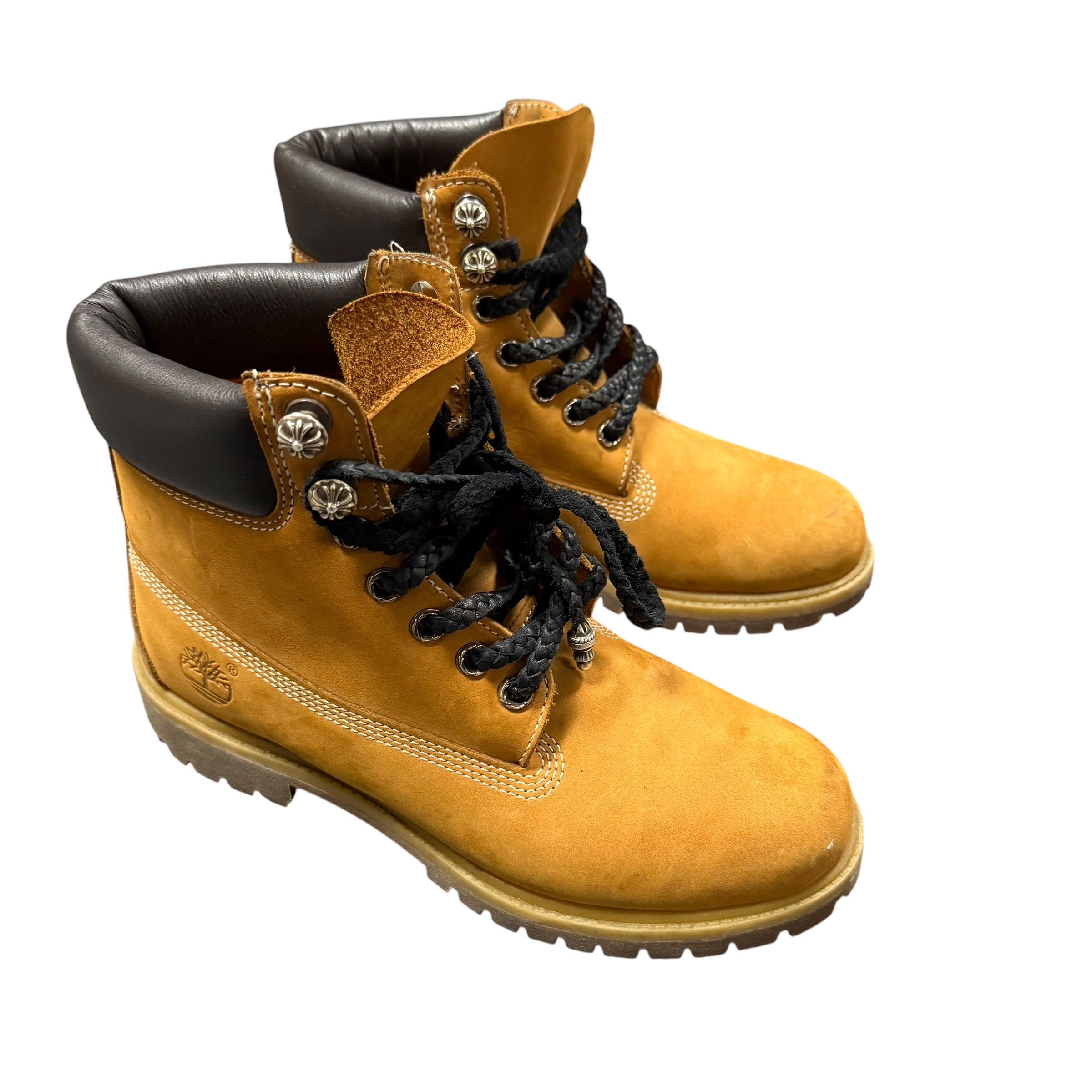 Chrome Hearts Brown Timberland Boots – Good Times Online Store